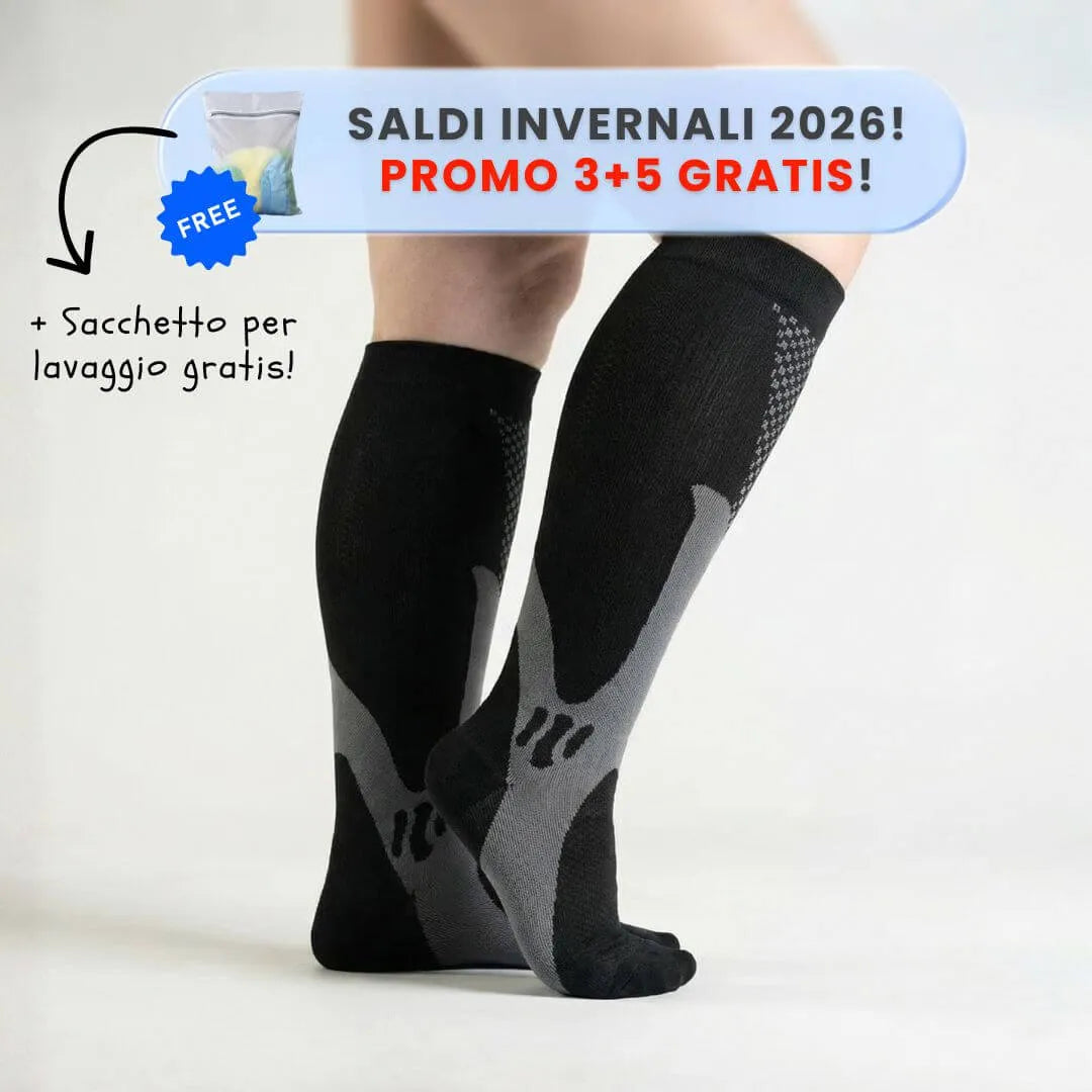 Calze a Compressione Graduata Nursiv (20-30mmHg)
